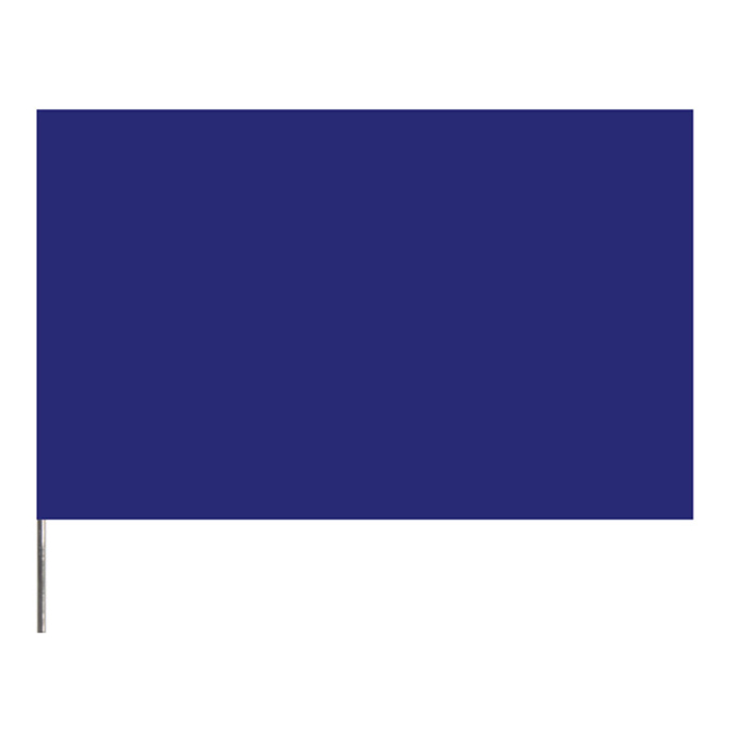 Color Utility Marking Flags 4" x 5" Wire Staff - Custom Printed ...