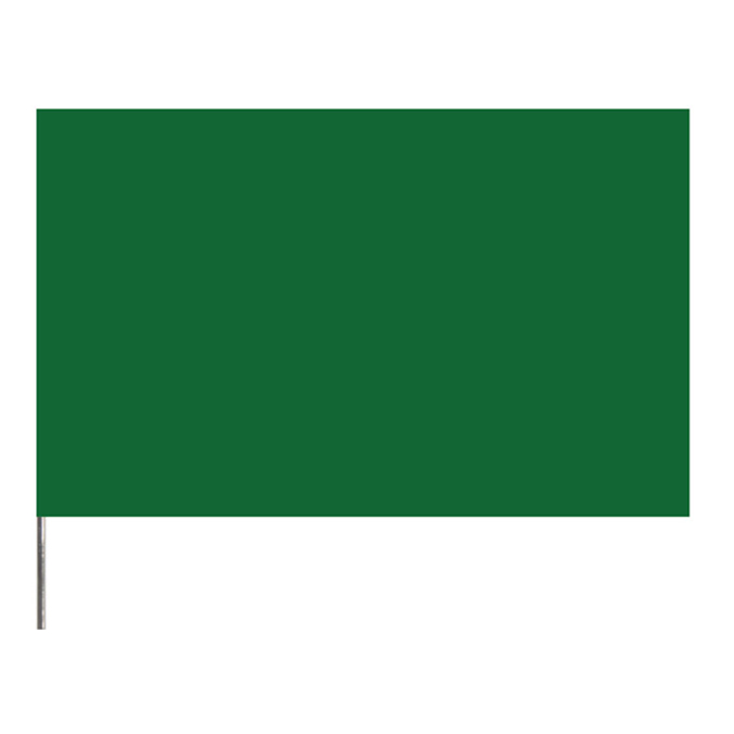 Color Utility Marking Flags 4" x 5" Wire Staff - Custom Printed ...