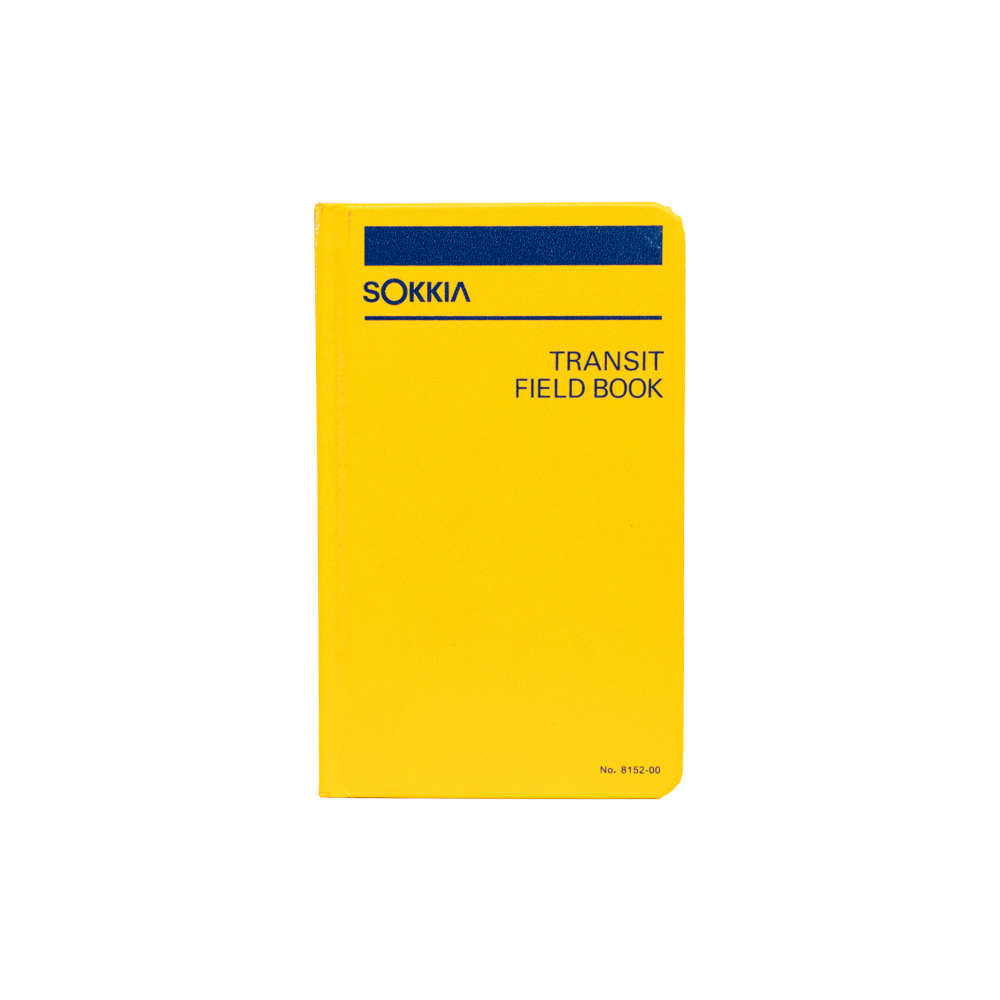 Sokkia 8152-00 Transit Field Book - Municipal Marking Distributors, Inc ...